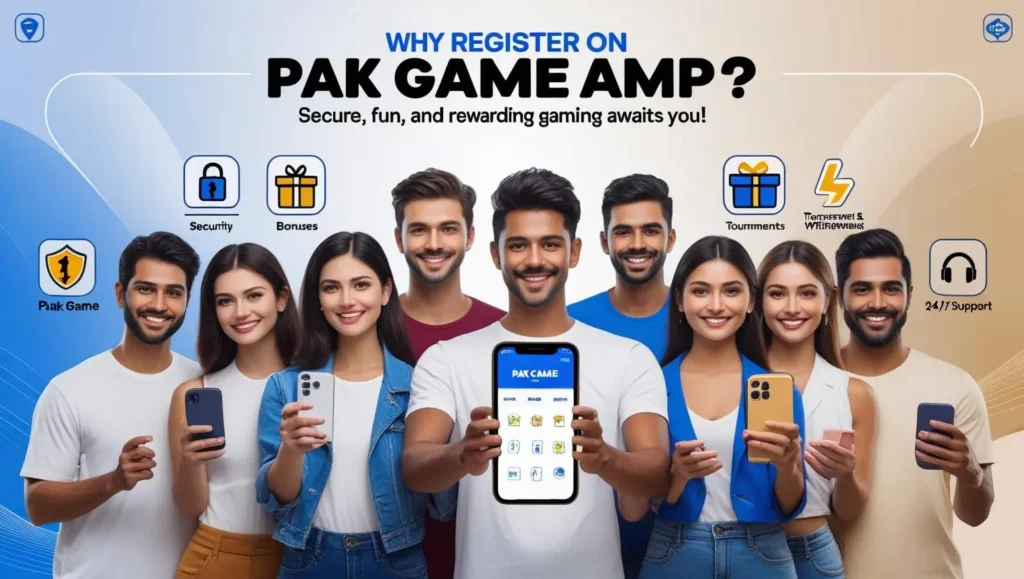 Pak Games Register - Get Free SignUp Bonus Pak Games App